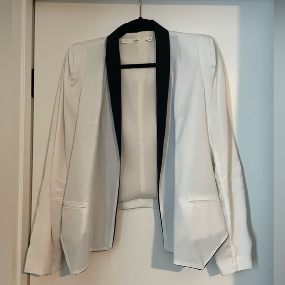 Gibson | Jackets & Coats | Gibson Black And White Blazer Contemporary ...